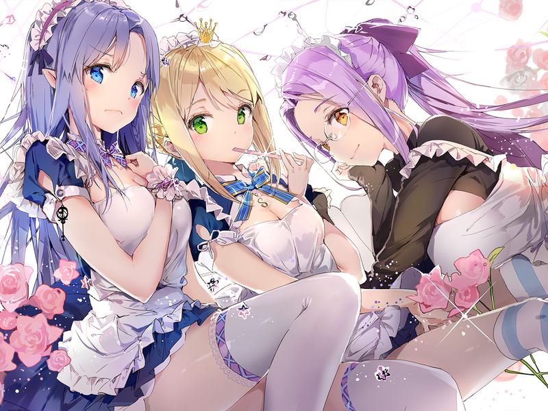 Caster, Saber and Rider by ammi (Fate/Hollow Ataraxia special content) | Scrolller