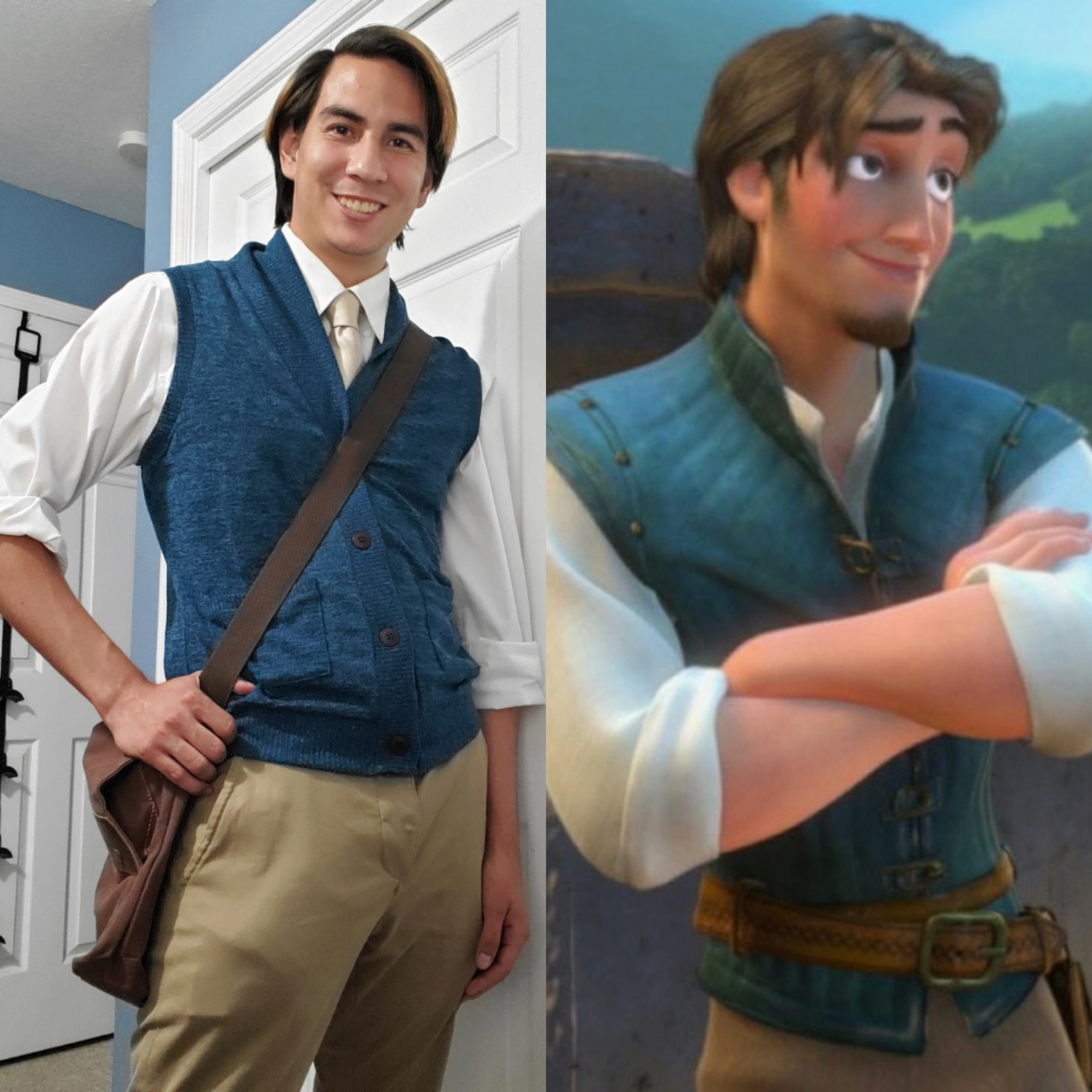 Casual Flynn Rider from Tangled | Scrolller