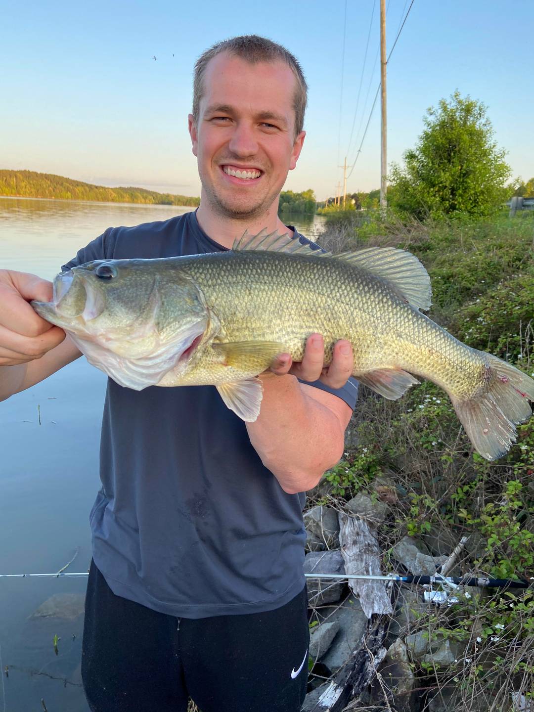 Caught my first ever fish using a lure! | Scrolller