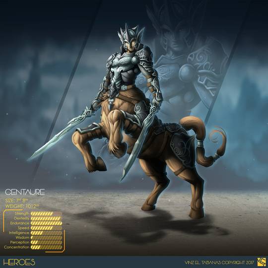 Centaure by Vinz El Tabanas | Scrolller