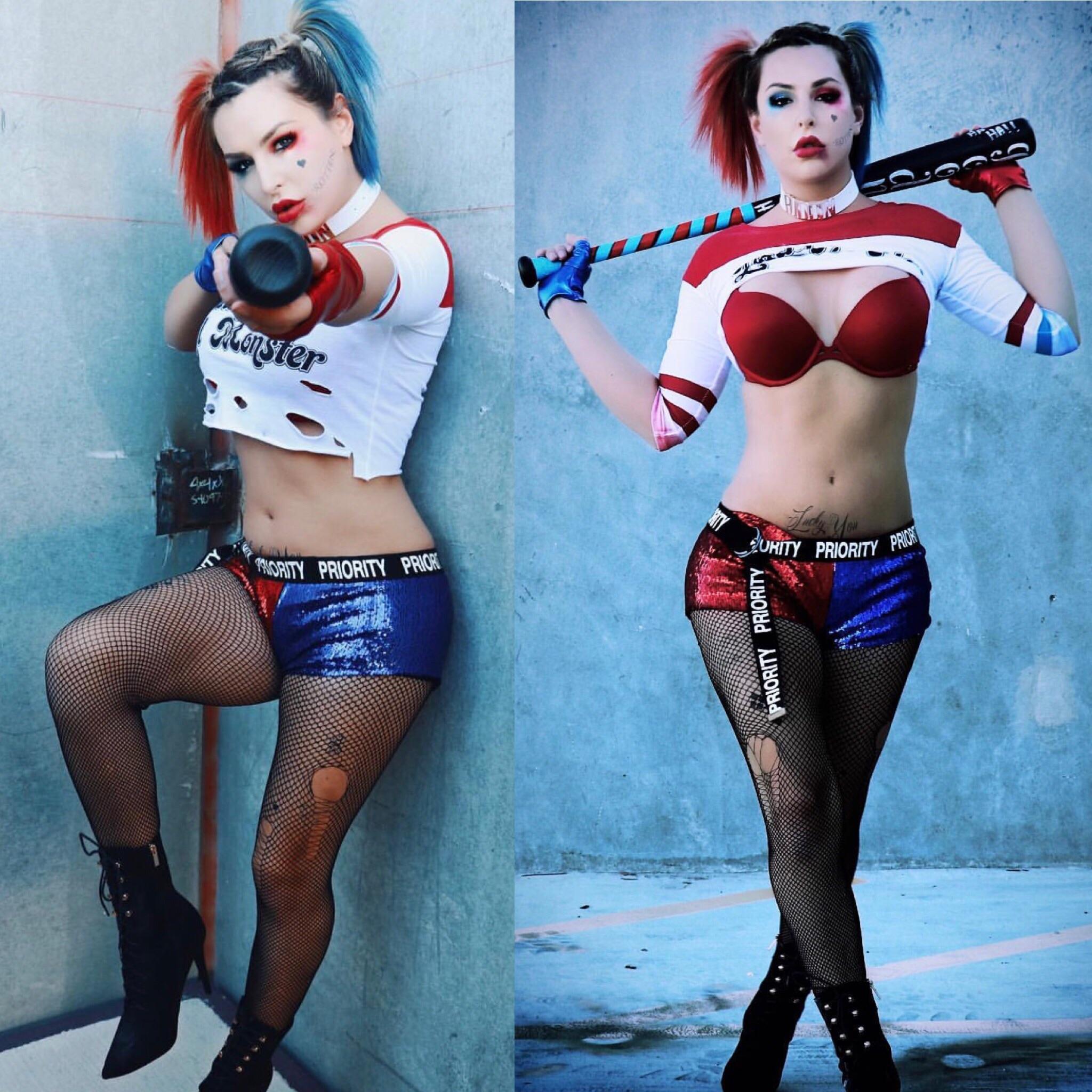 Chanel as Harley Quinn. Knowing how wild HQ is, I love this iteration. | Scrolller