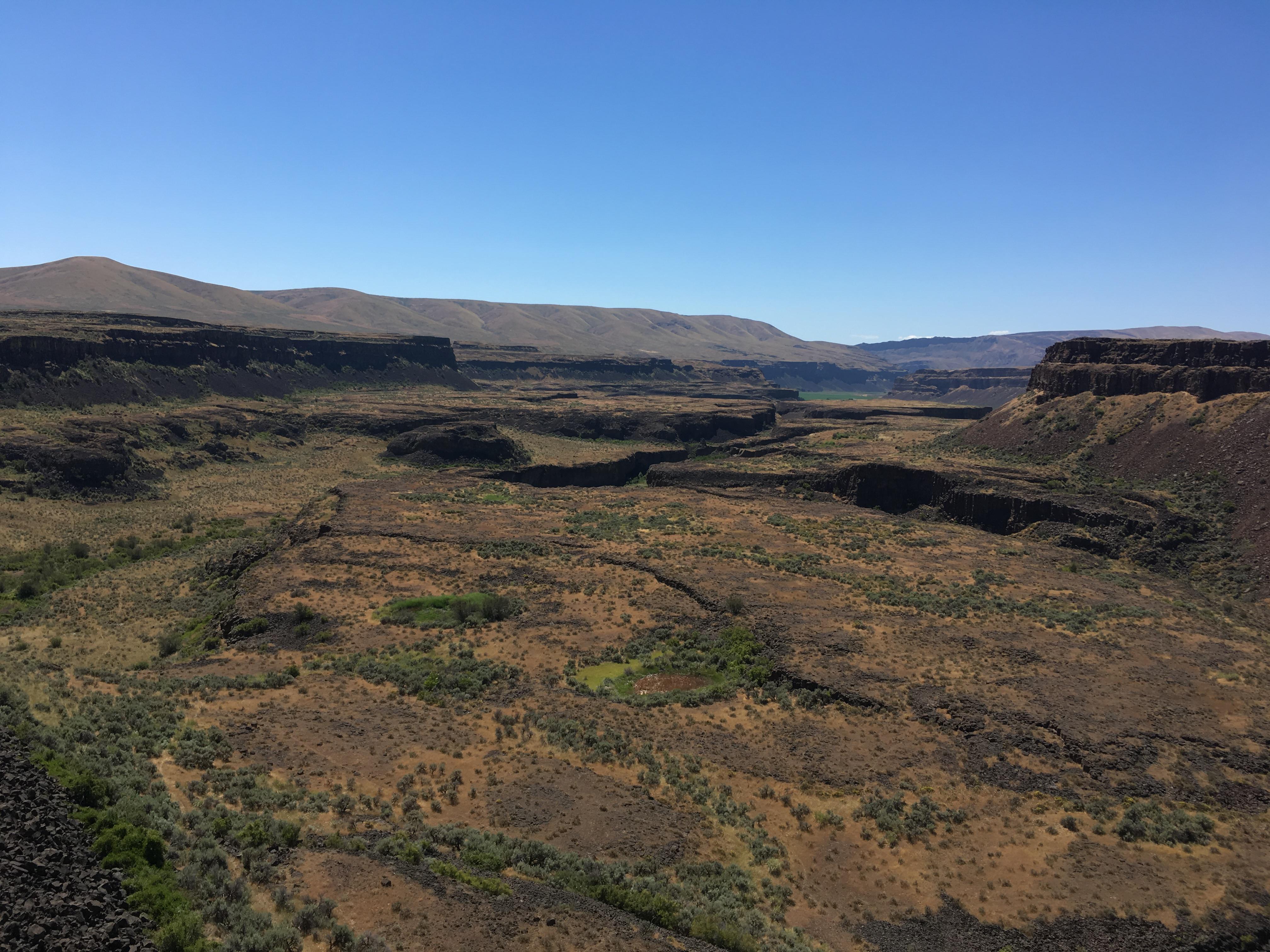Channeled scablands of Washington state | Scrolller