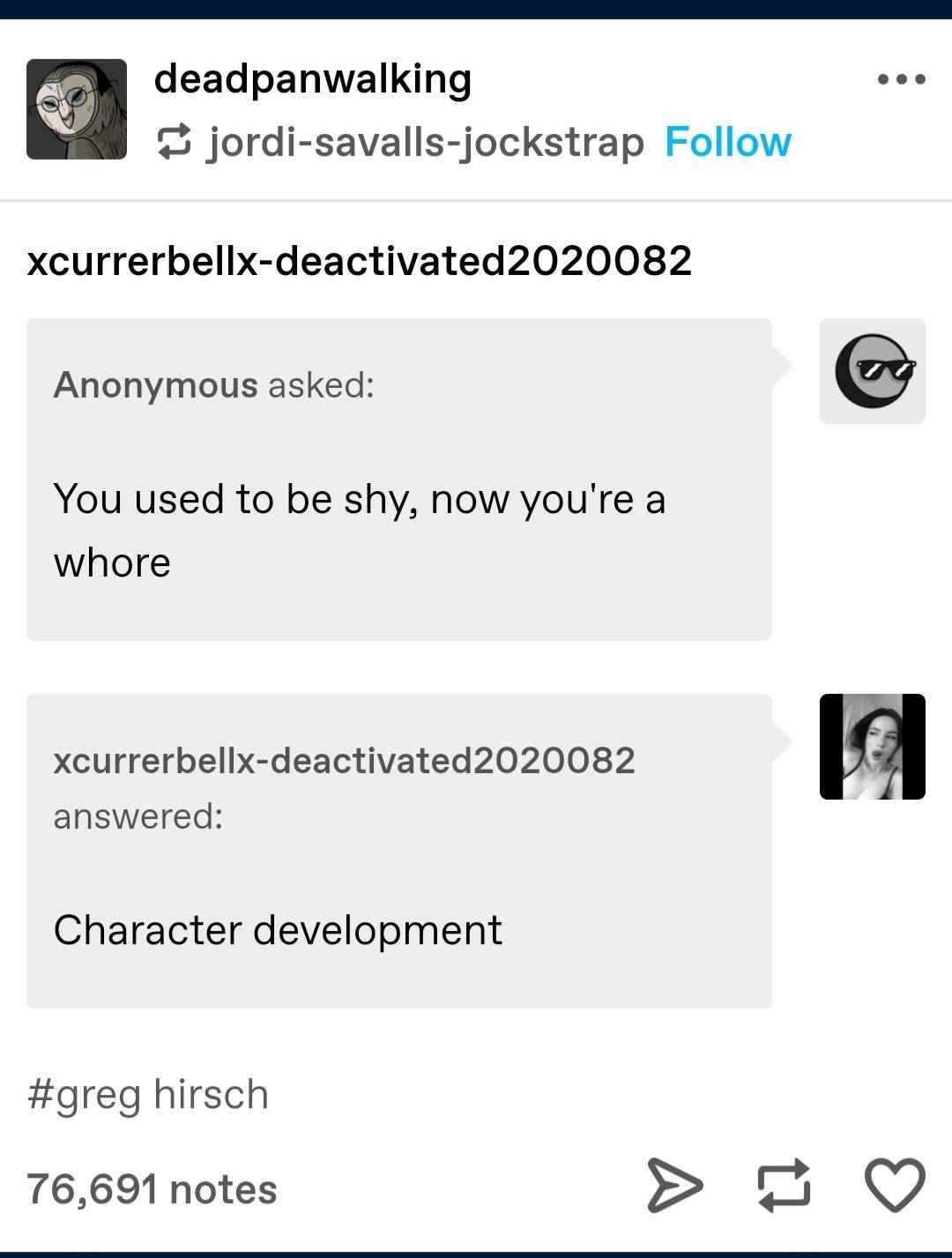 Character development. | Scrolller