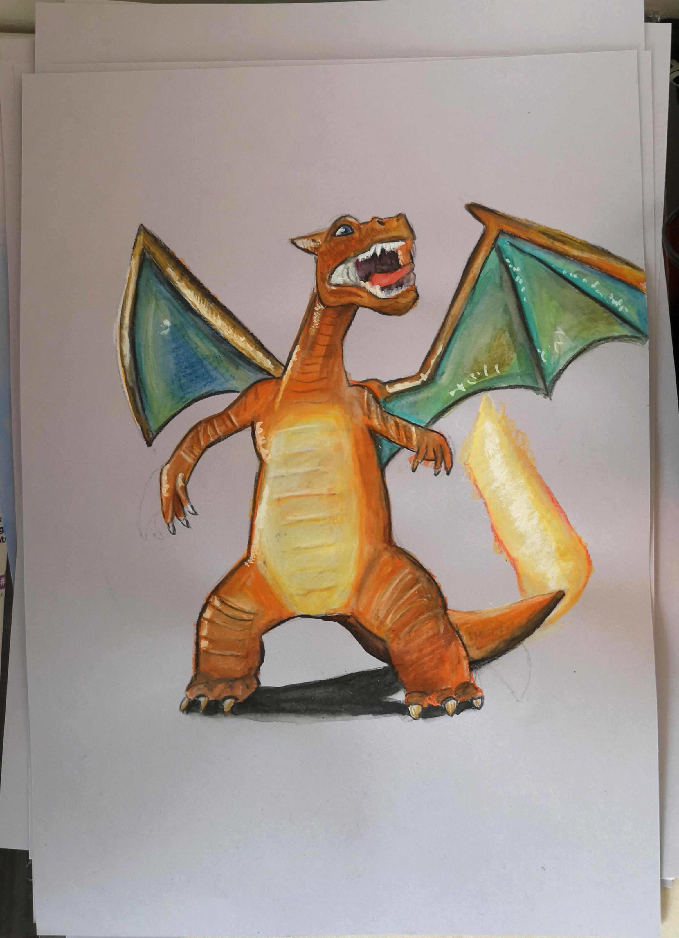 Charizard drawing | Scrolller