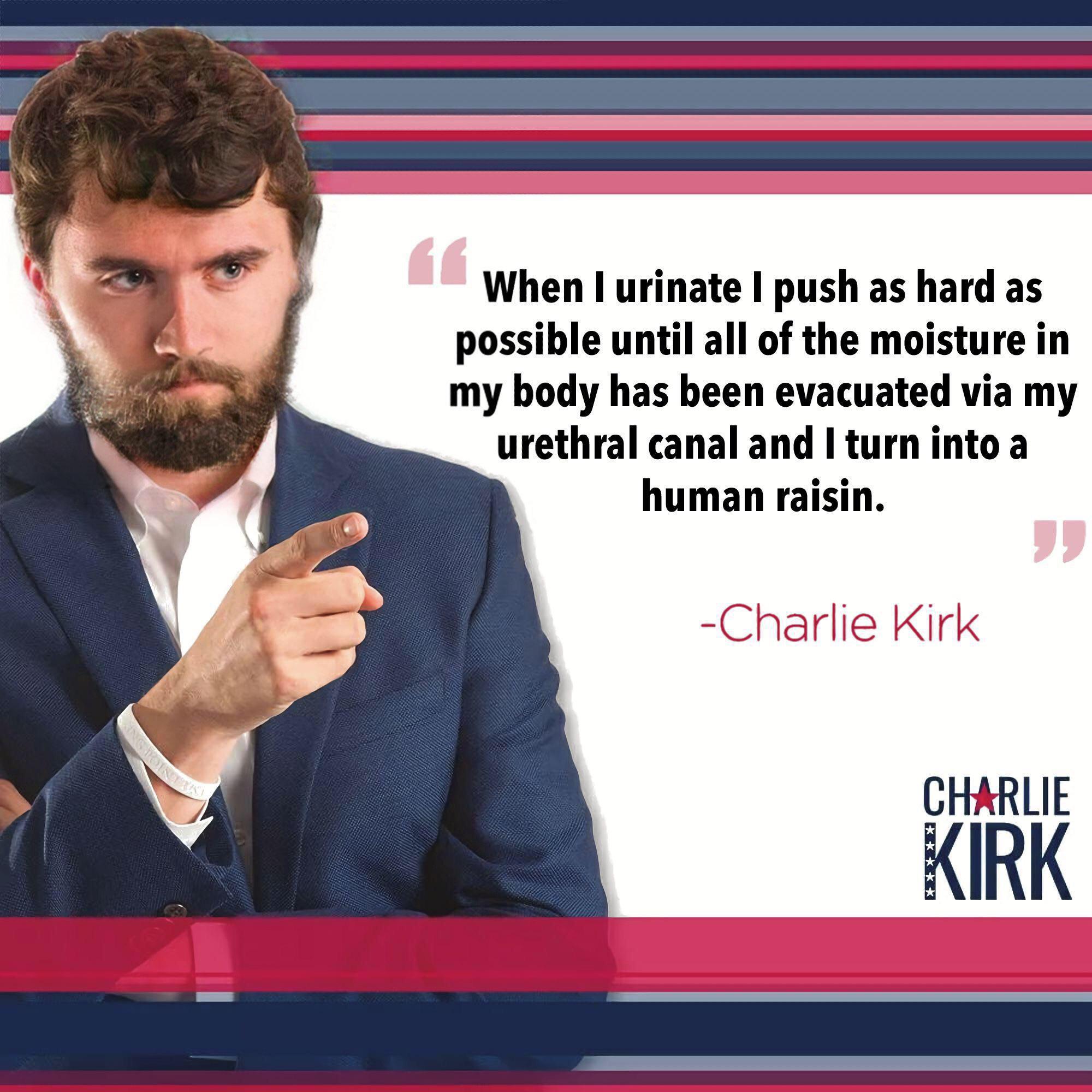 Charlie “The Raisin” Kirk | Scrolller