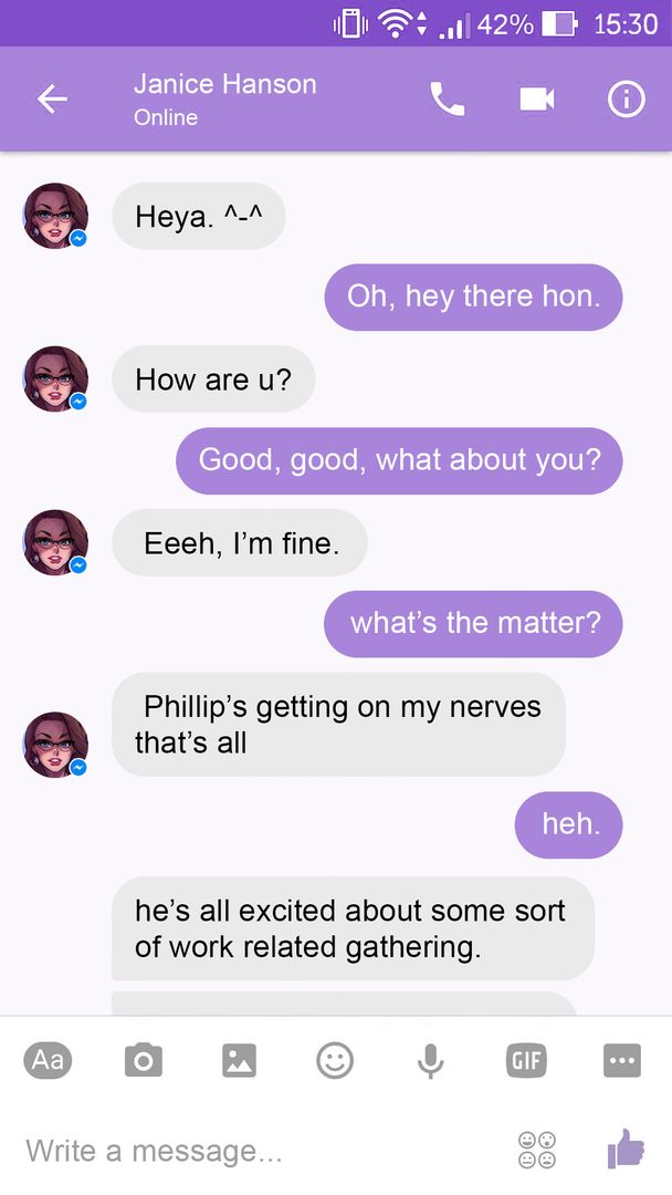 [Melkor Mancin] - Chat With Janice (Update) - 31 Pages - Ongoing | Scrolller