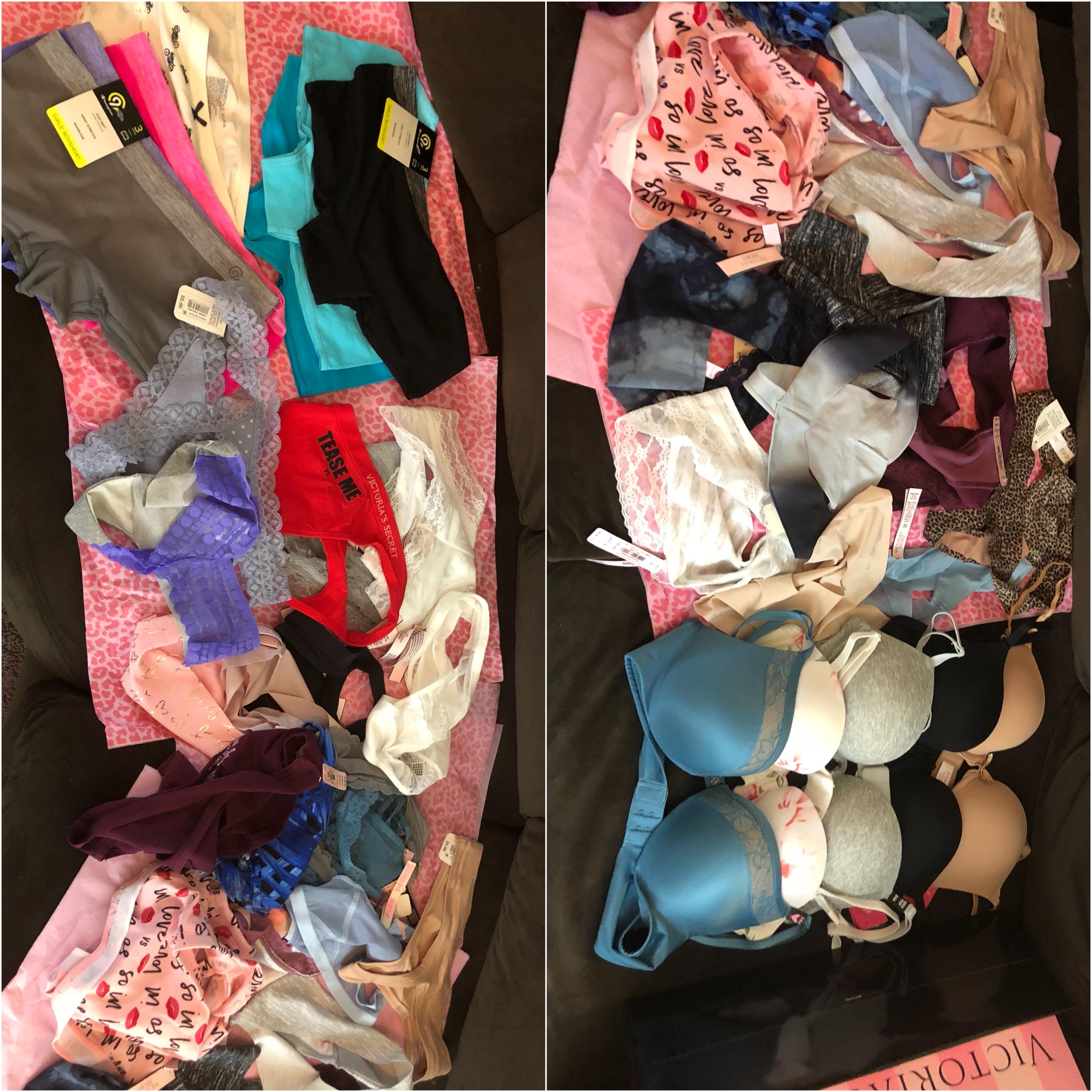Check out my massive Victoria’s Secret haul for this month! So excited to start trying these on ...