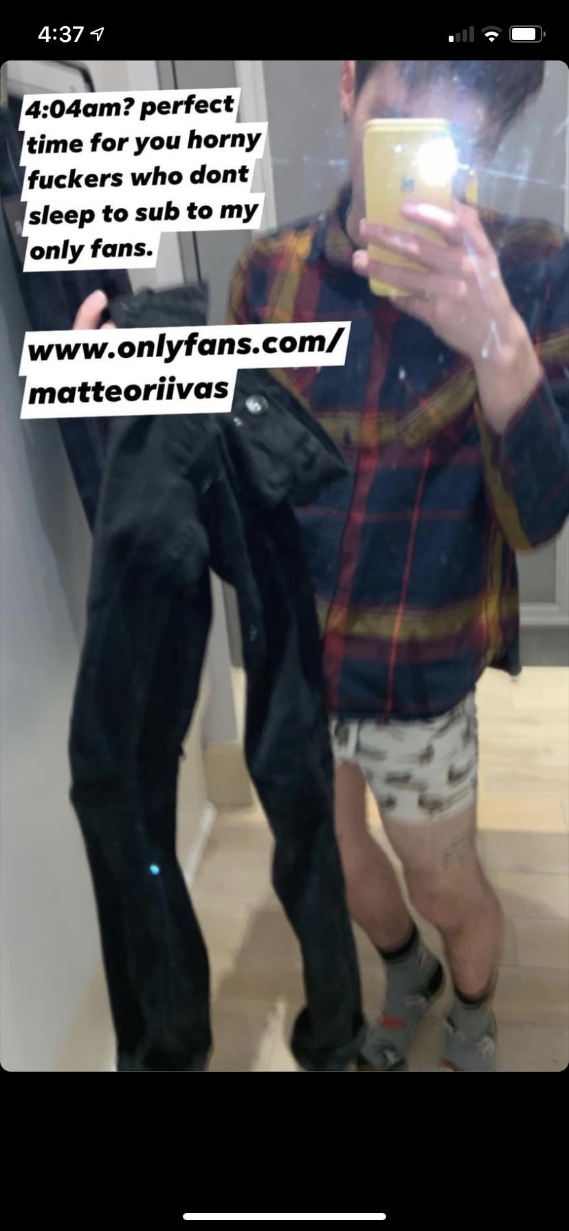 check out my onlyfans. onlyfans.com/matteoriivas | Scrolller