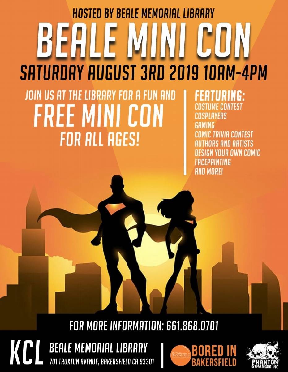 Check out the Mini Con happening at Beale Library! | Scrolller