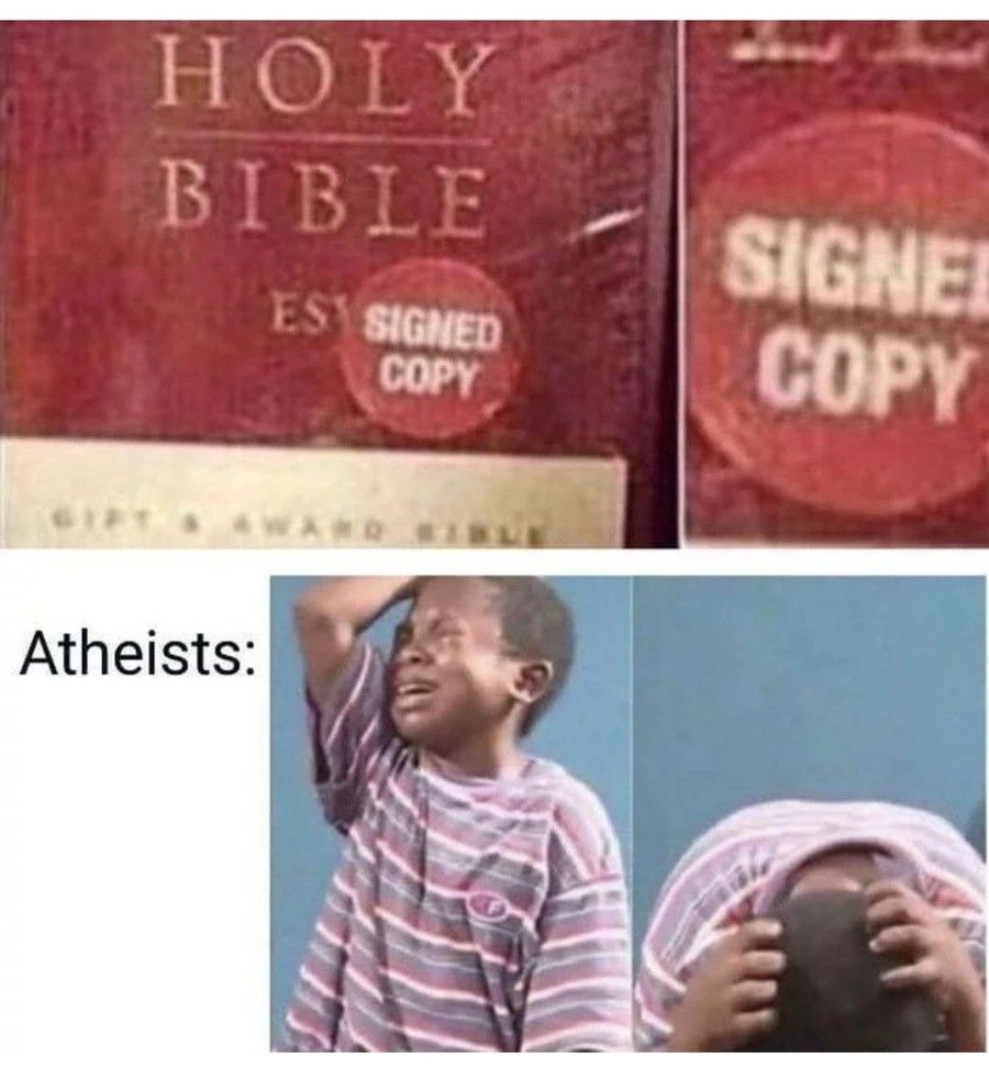 Checkmate atheists | Scrolller