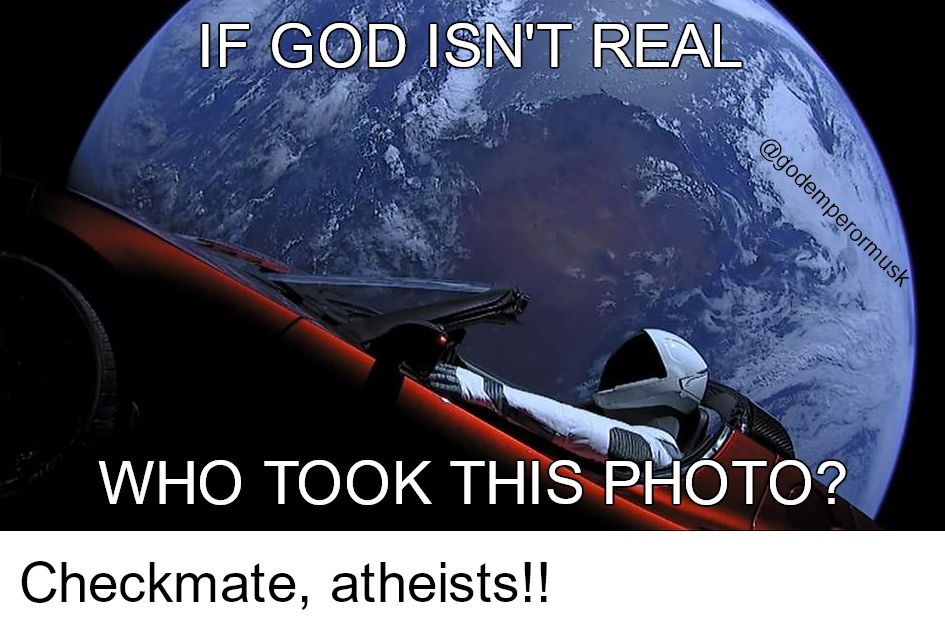 Checkmate atheists | Scrolller