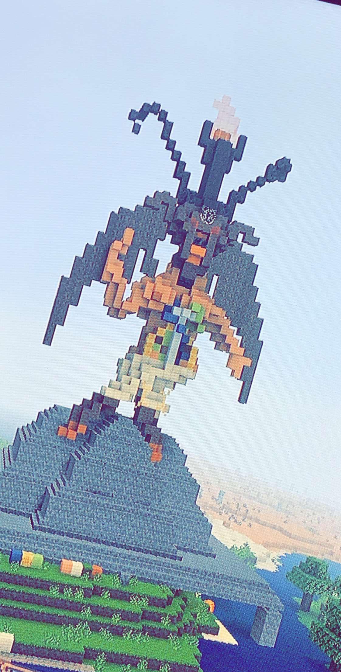 Cheeky minecraft build. | Scrolller