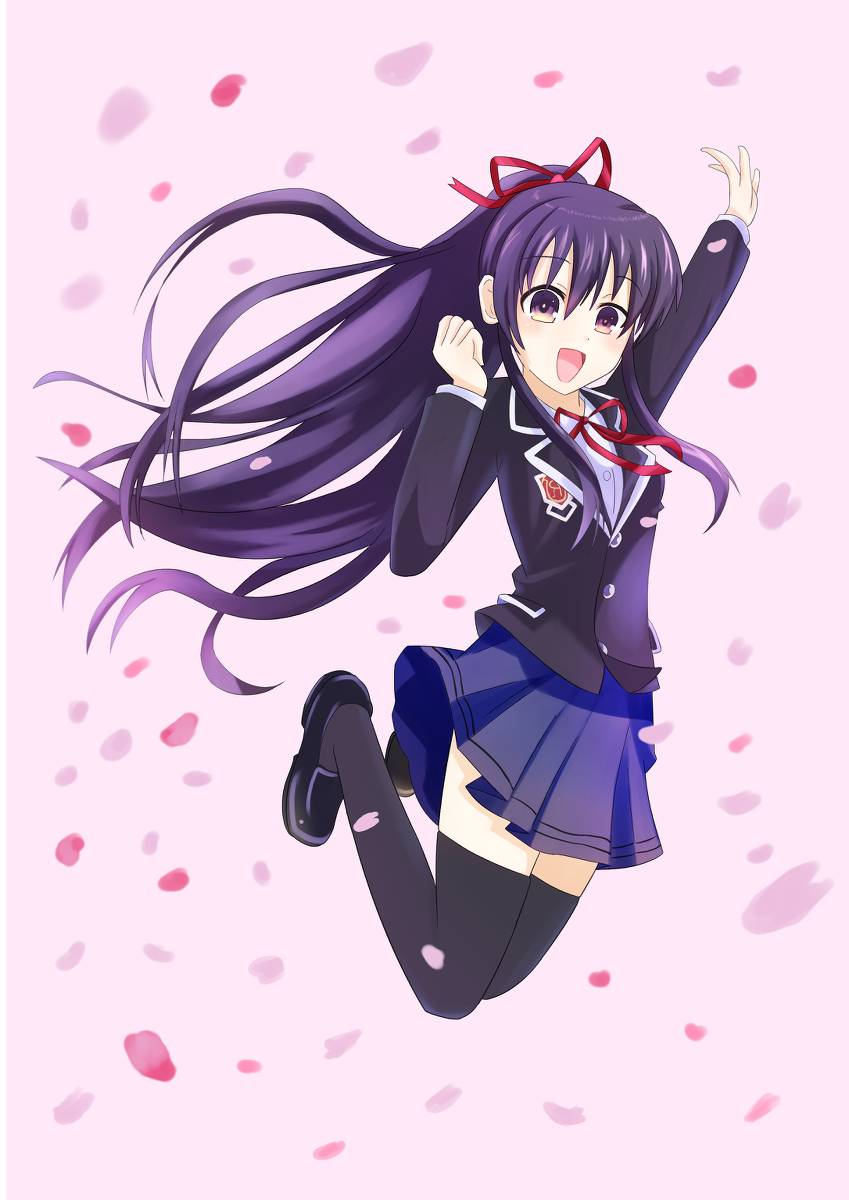 Cheerful Tohka. | Scrolller