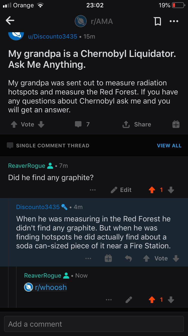 Chernobyl whoosh | Scrolller