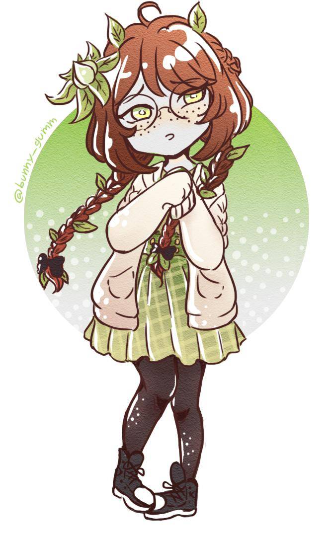 Chibi commission I did yesterday ^^ | Scrolller