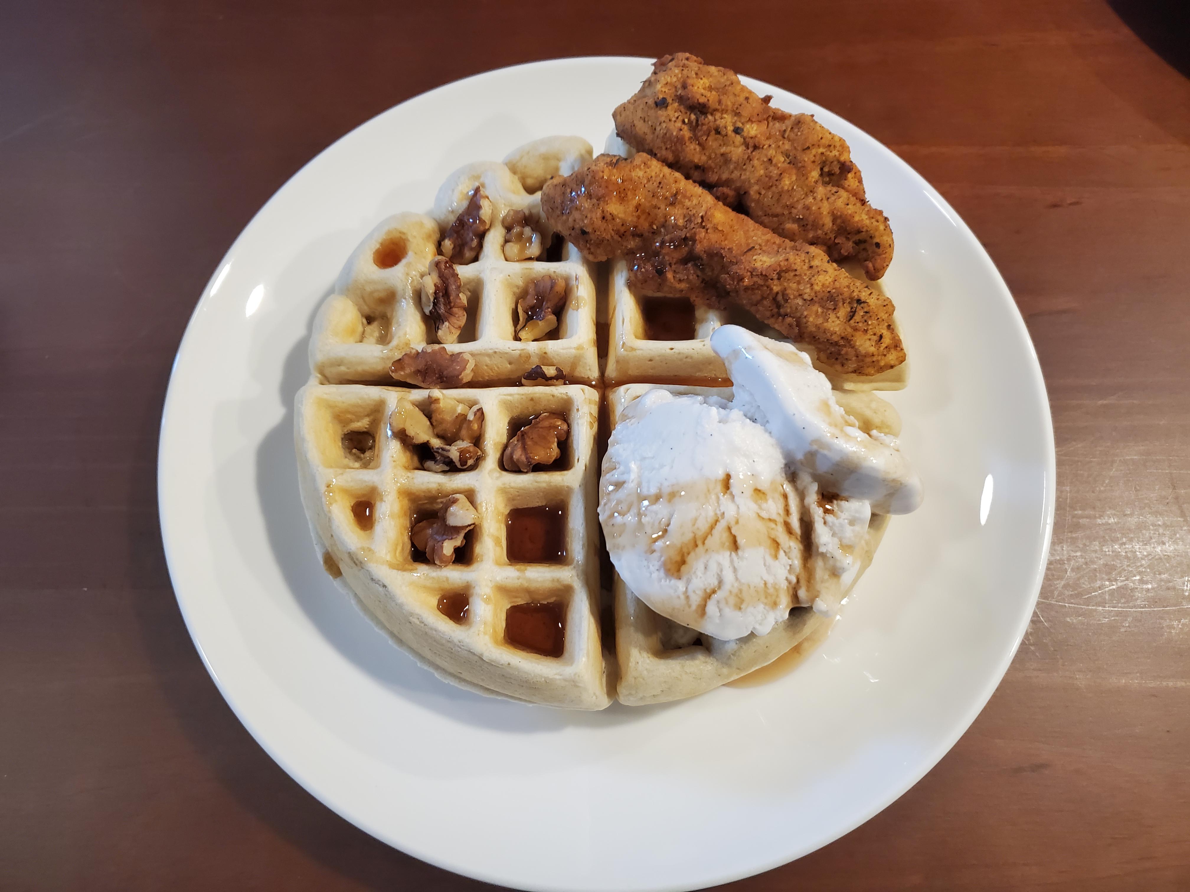 Chicken and waffles | Scrolller