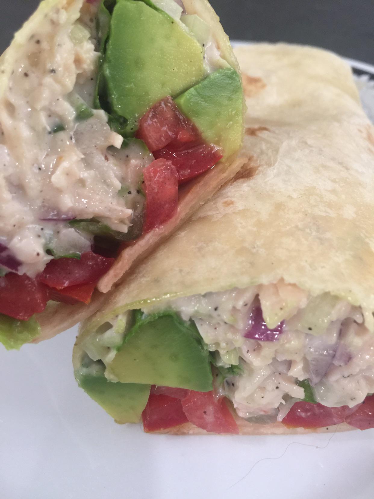 Chicken salad wrap | Scrolller