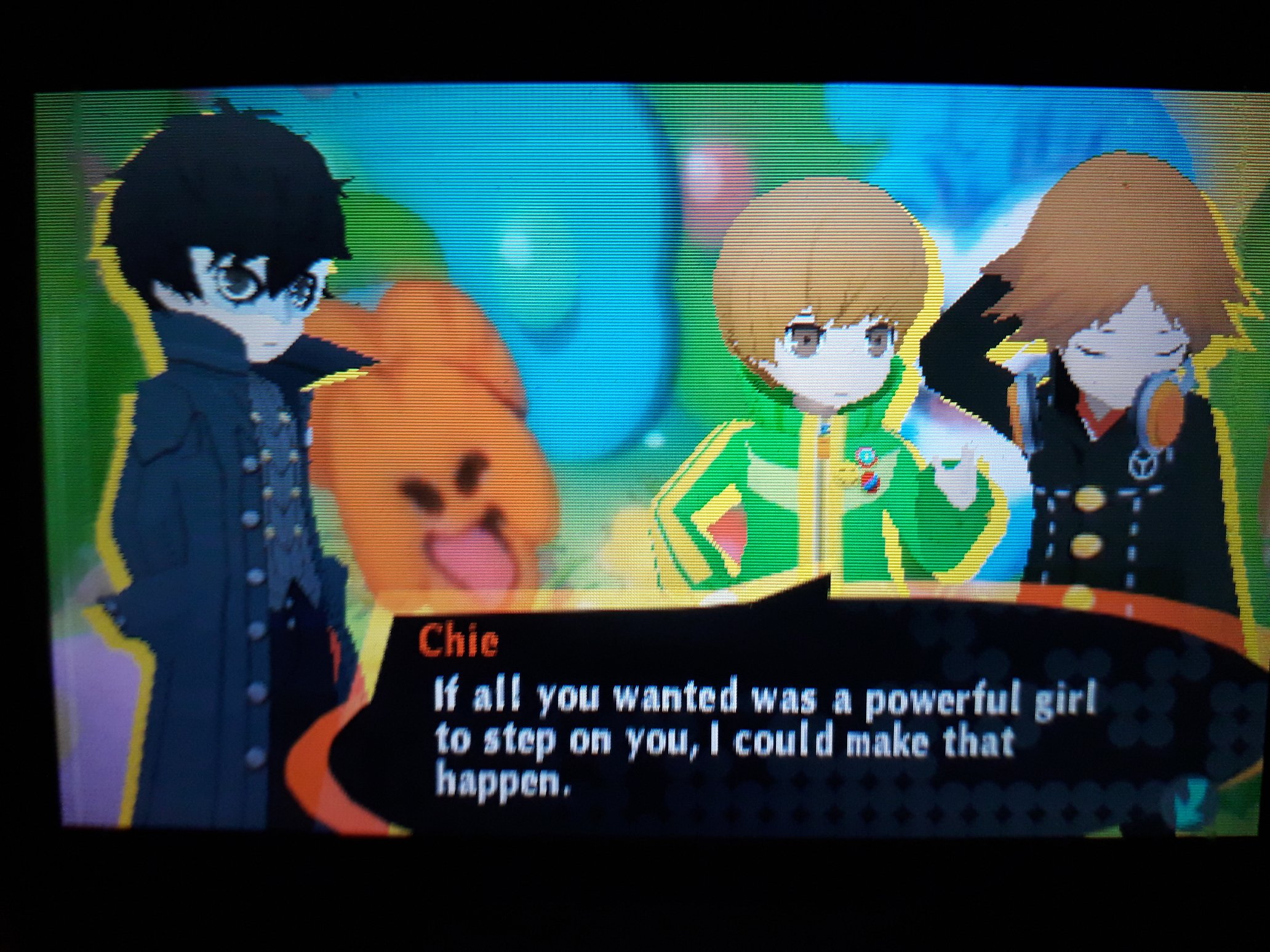 CHIE YES. | Scrolller