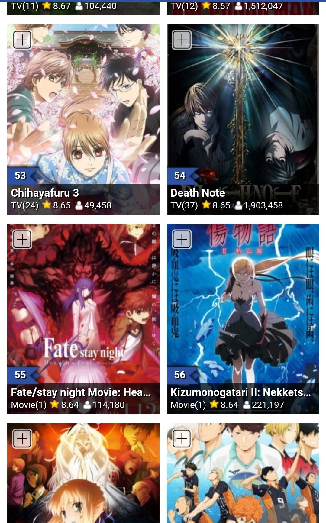 Chihayafuru S3's MAL Score Has Been Fixed | Scrolller