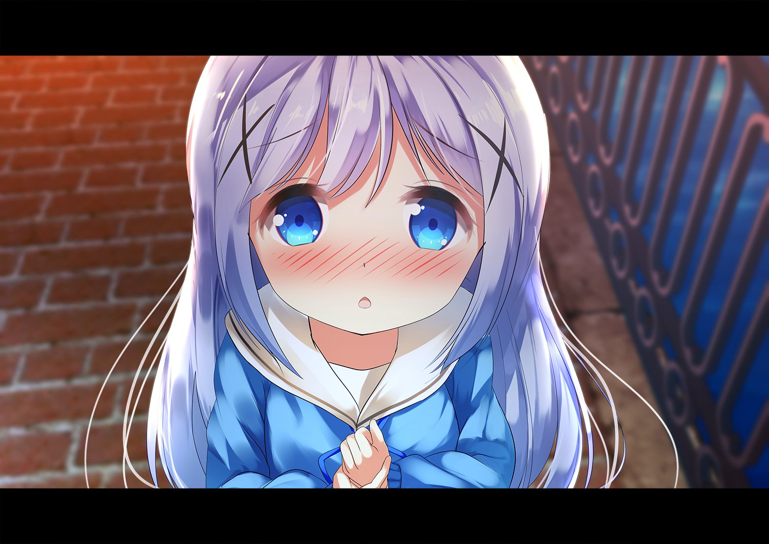Chino blushing (Fanart by: ChinoMaron) | Scrolller