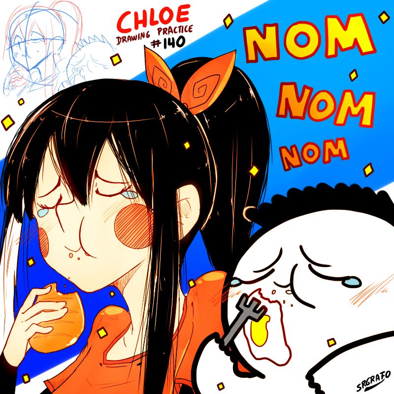 Chloe #140 - NOM NOM NOM | Scrolller