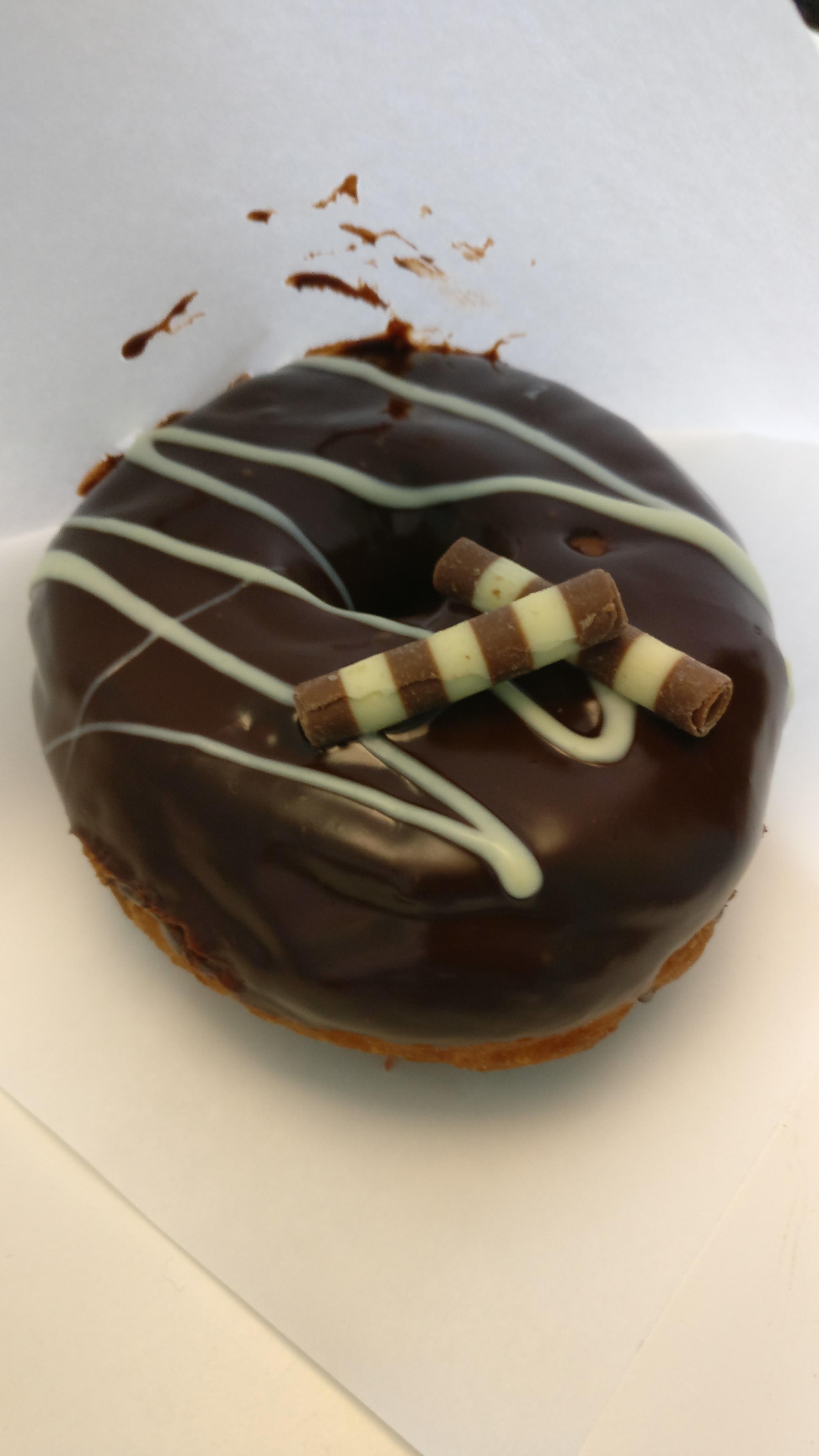 Chocolate donut from la donuteria | Scrolller