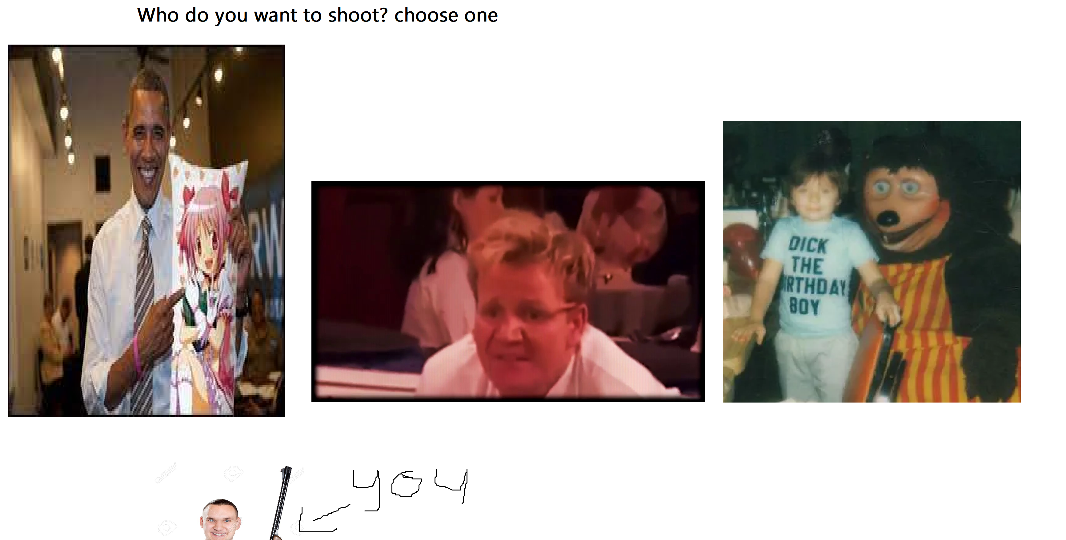 choose one now | Scrolller