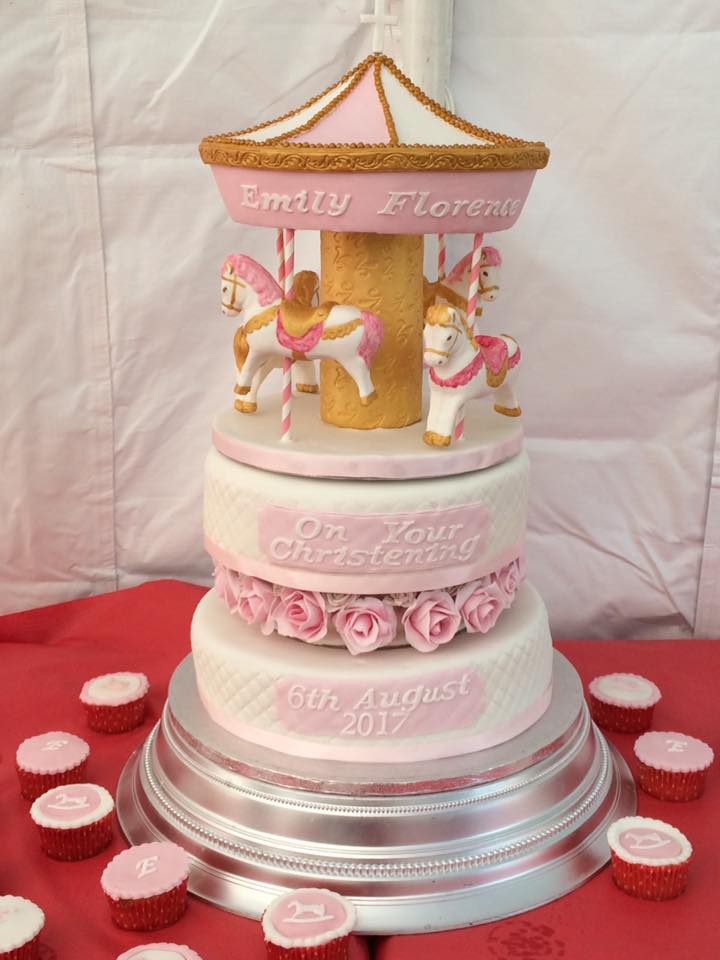 Christening cake made by my wife, made whilst very pregnant | Scrolller