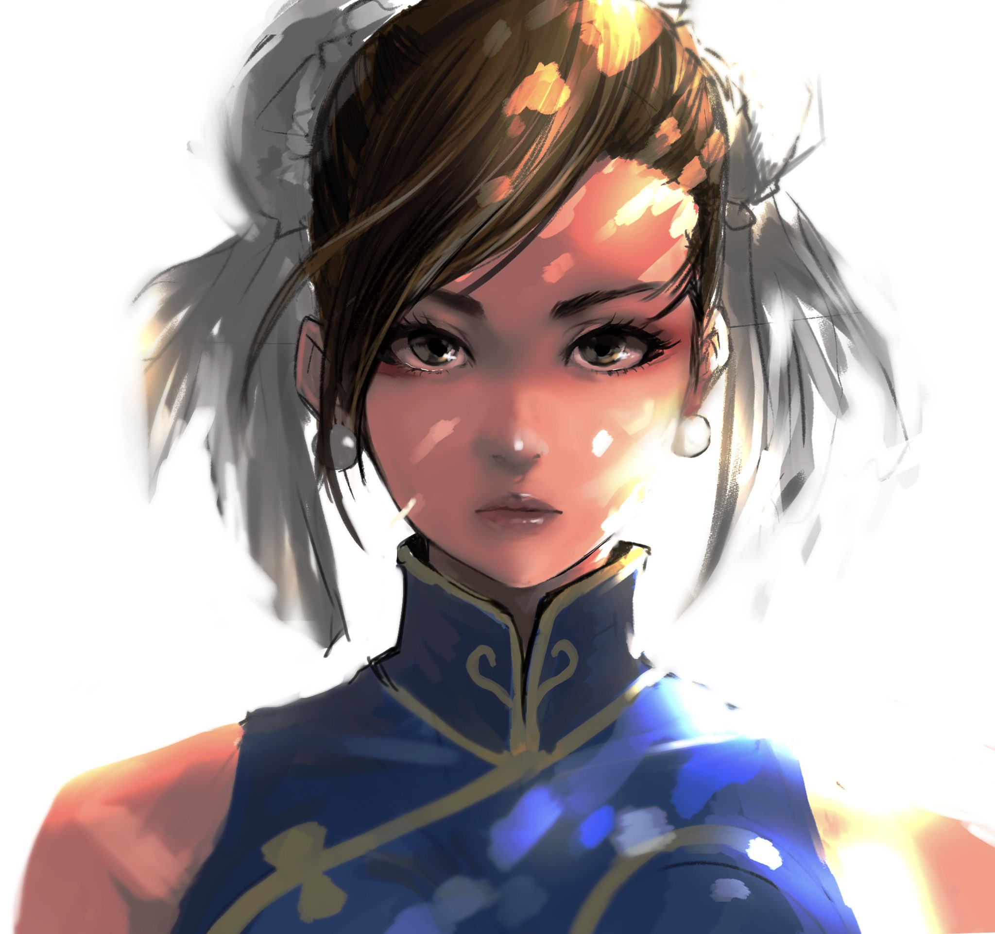 Chun-Li Portrait - Art by 6maker | Scrolller