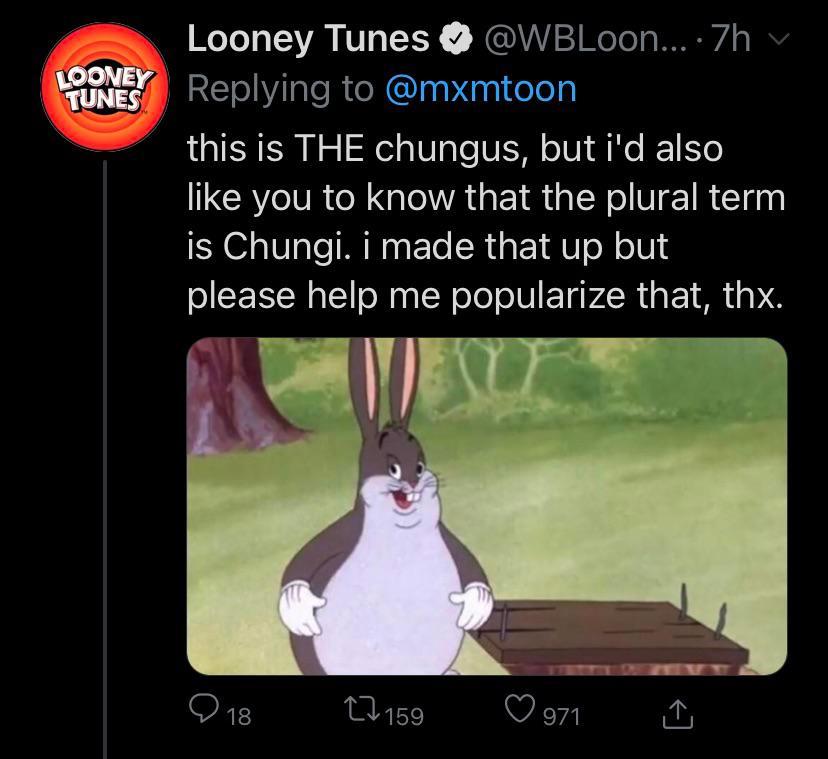 Chungus... in 2020.... | Scrolller