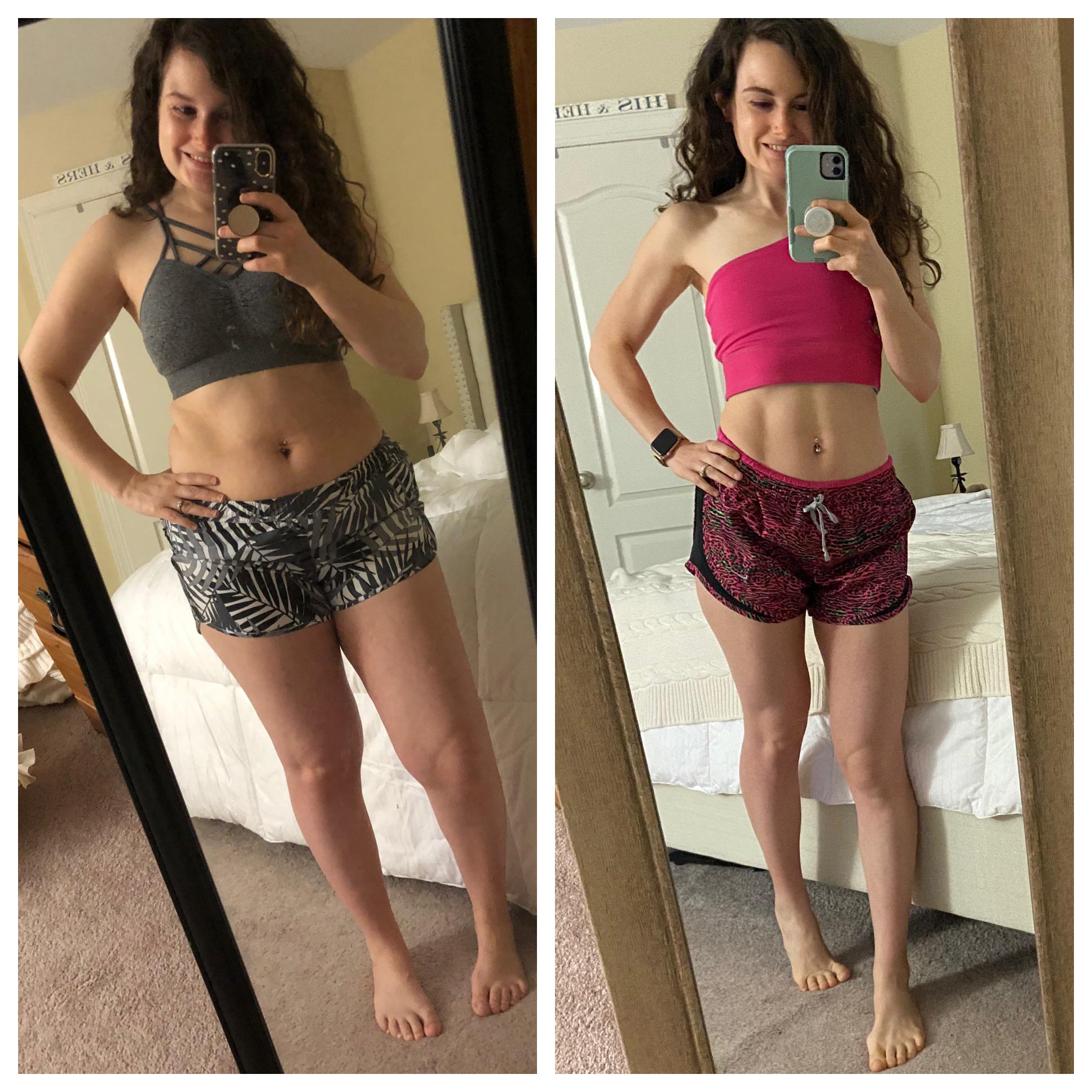 CICO and lifting before and after! | Scrolller