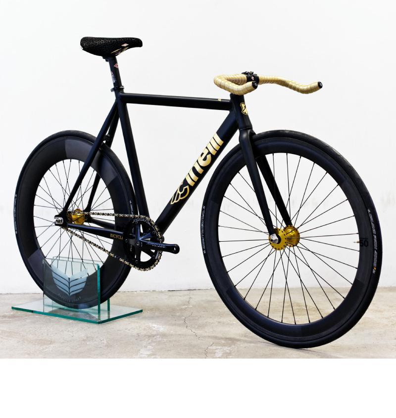 Cinelli Mash - Black and Gold | Scrolller