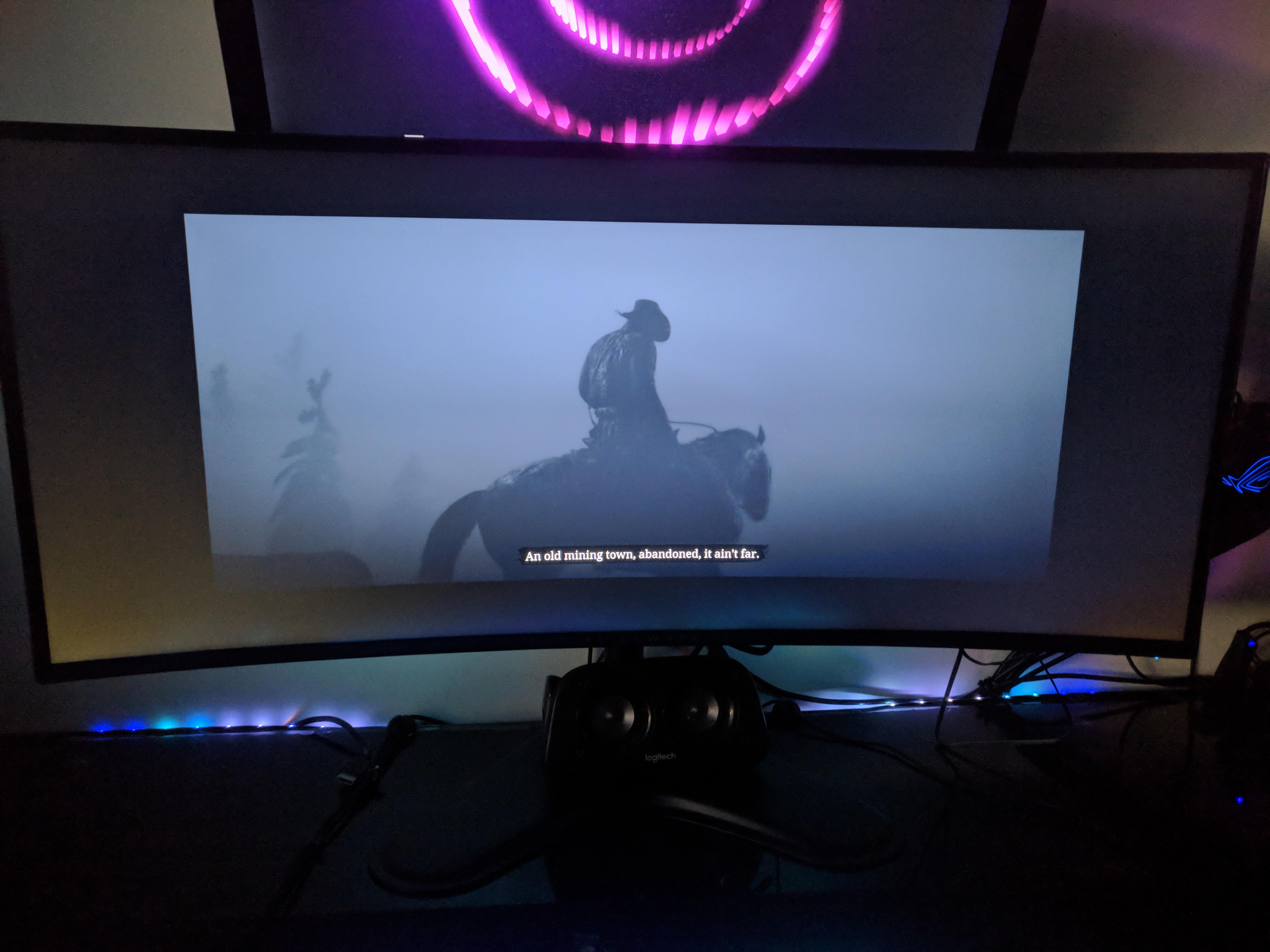 Cinematic mode in RDR2 feels very un-cinematic on an ultrawide | Scrolller