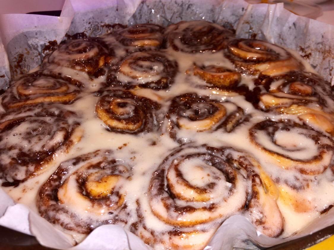 Cinnamon Rolls from scratch. | Scrolller