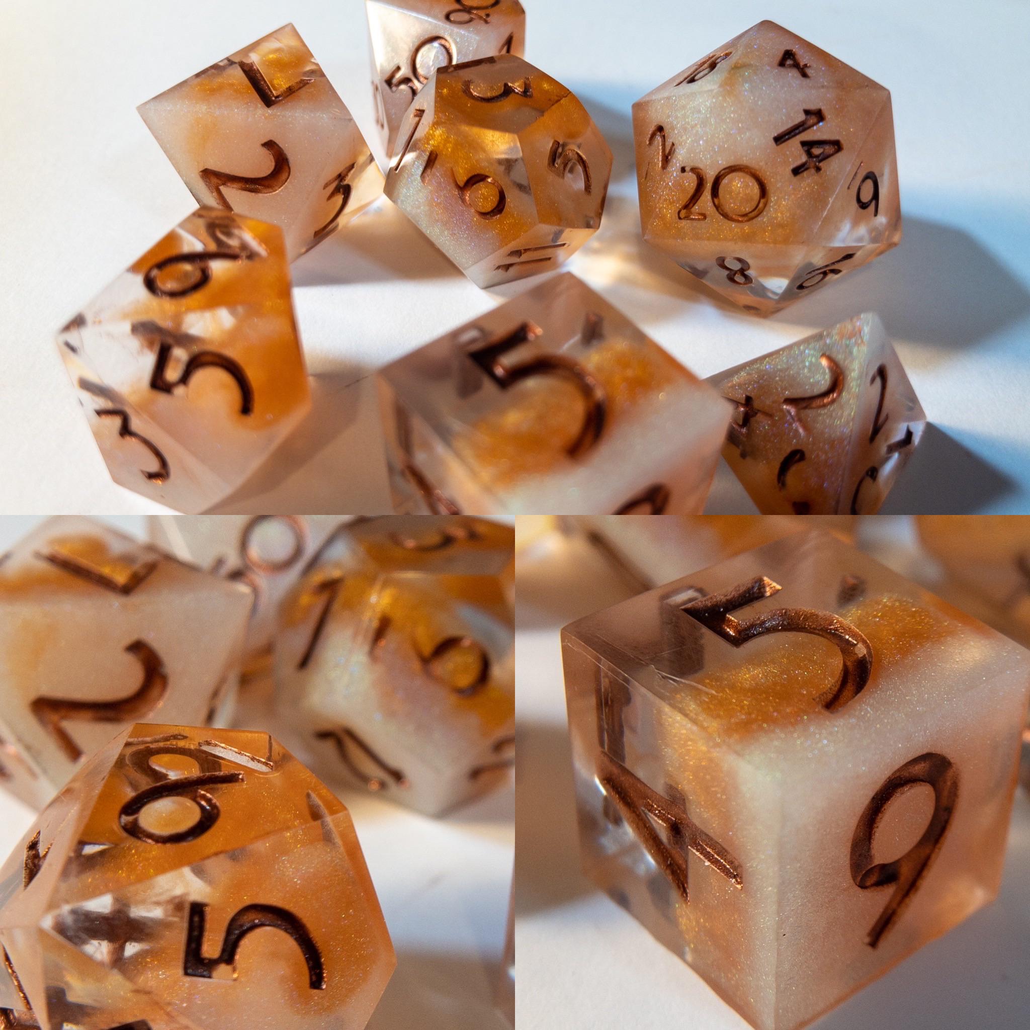 Citrine dream set I made finally got inked in antique copper. | Scrolller