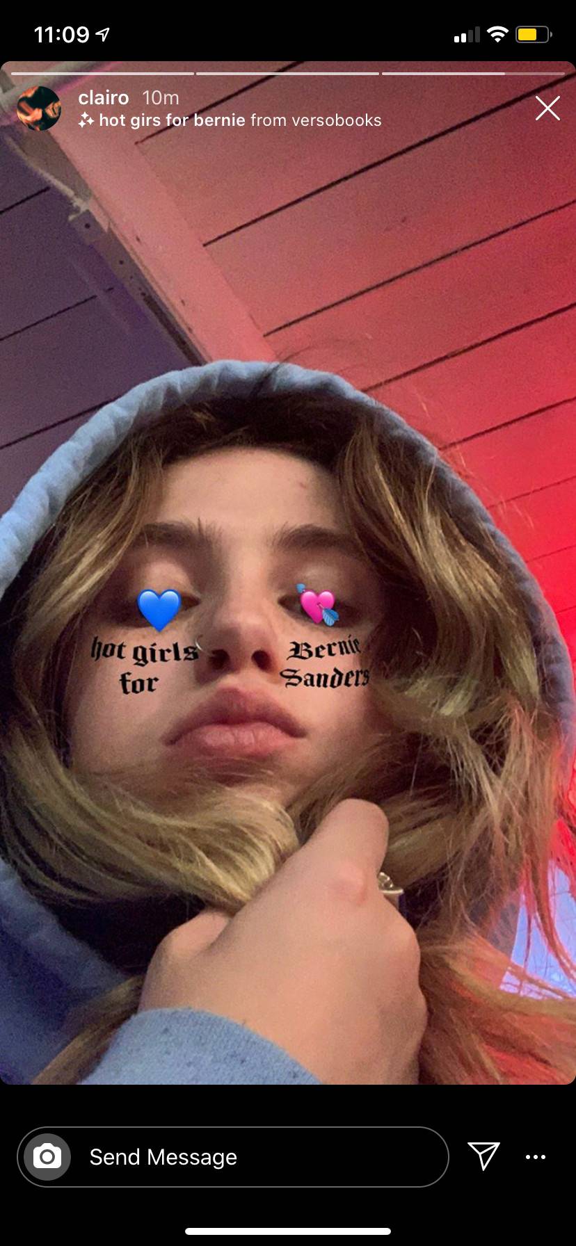 Clairo is a Bernie supporter and honestly we stan | Scrolller