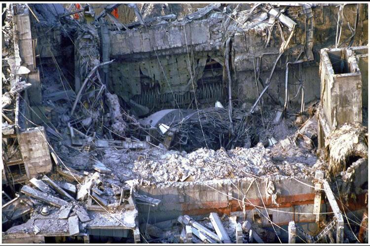 Clear picture of Chernobyl reactor 4 before the sarcophagus - July 1986 | Scrolller