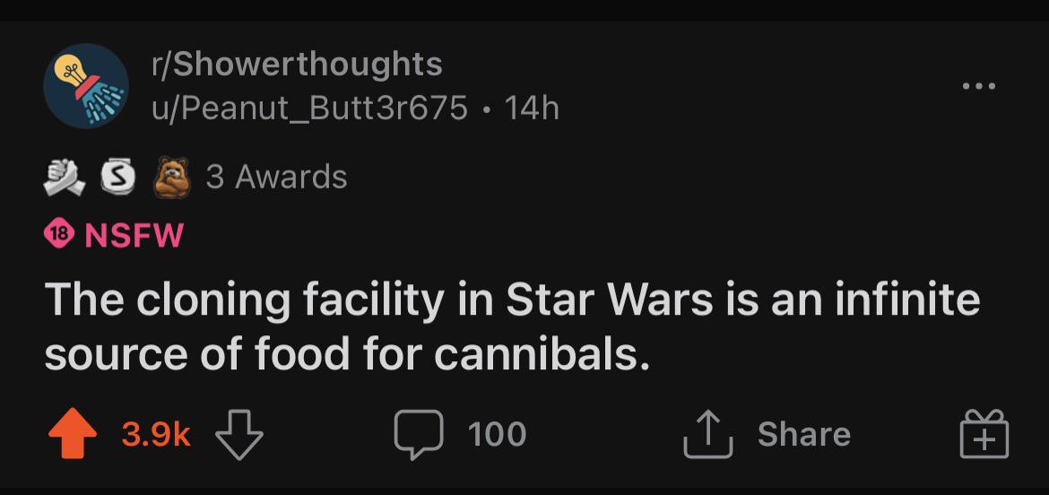 Clone cannibalism | Scrolller