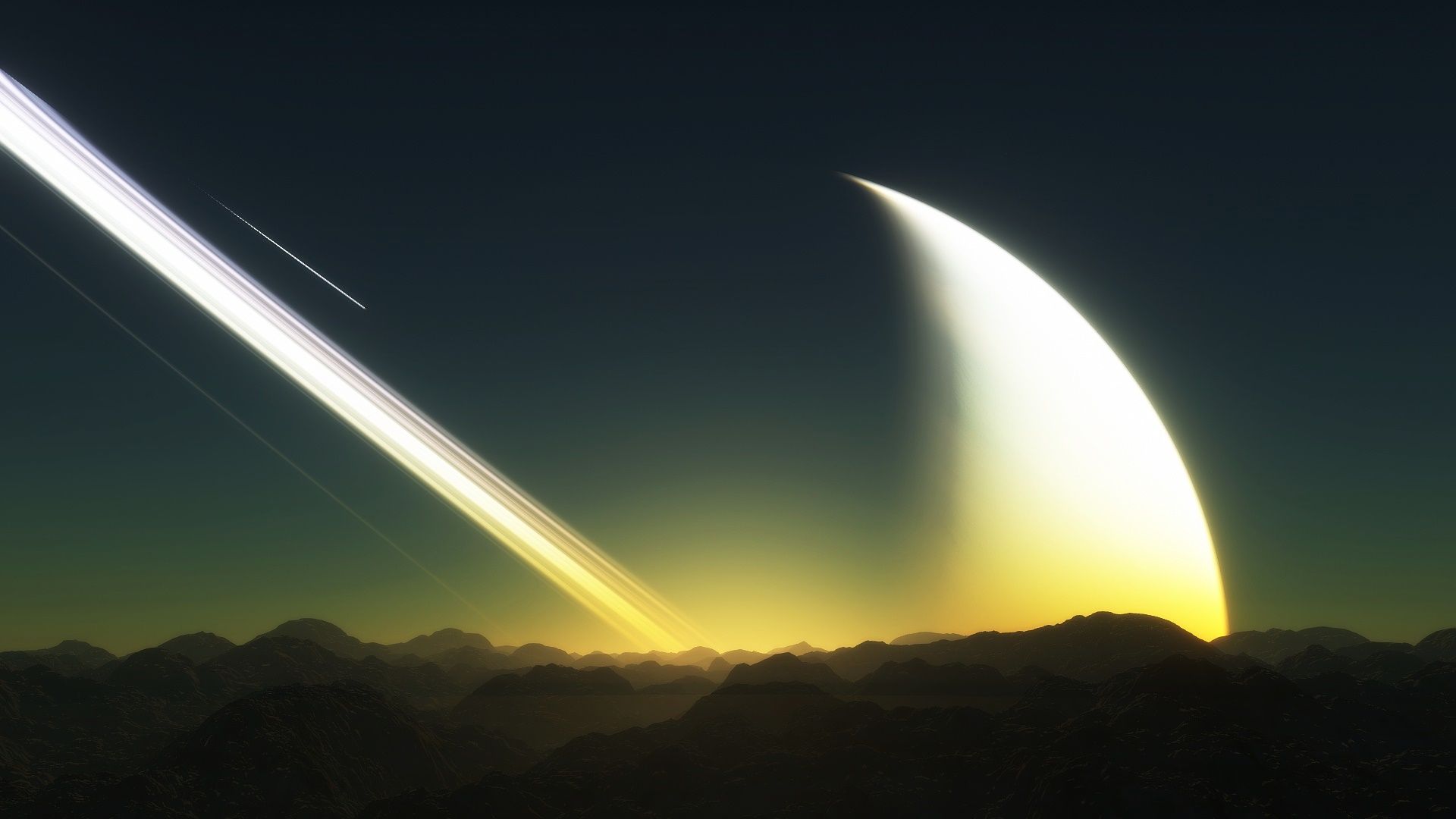Close Moon Scrolller