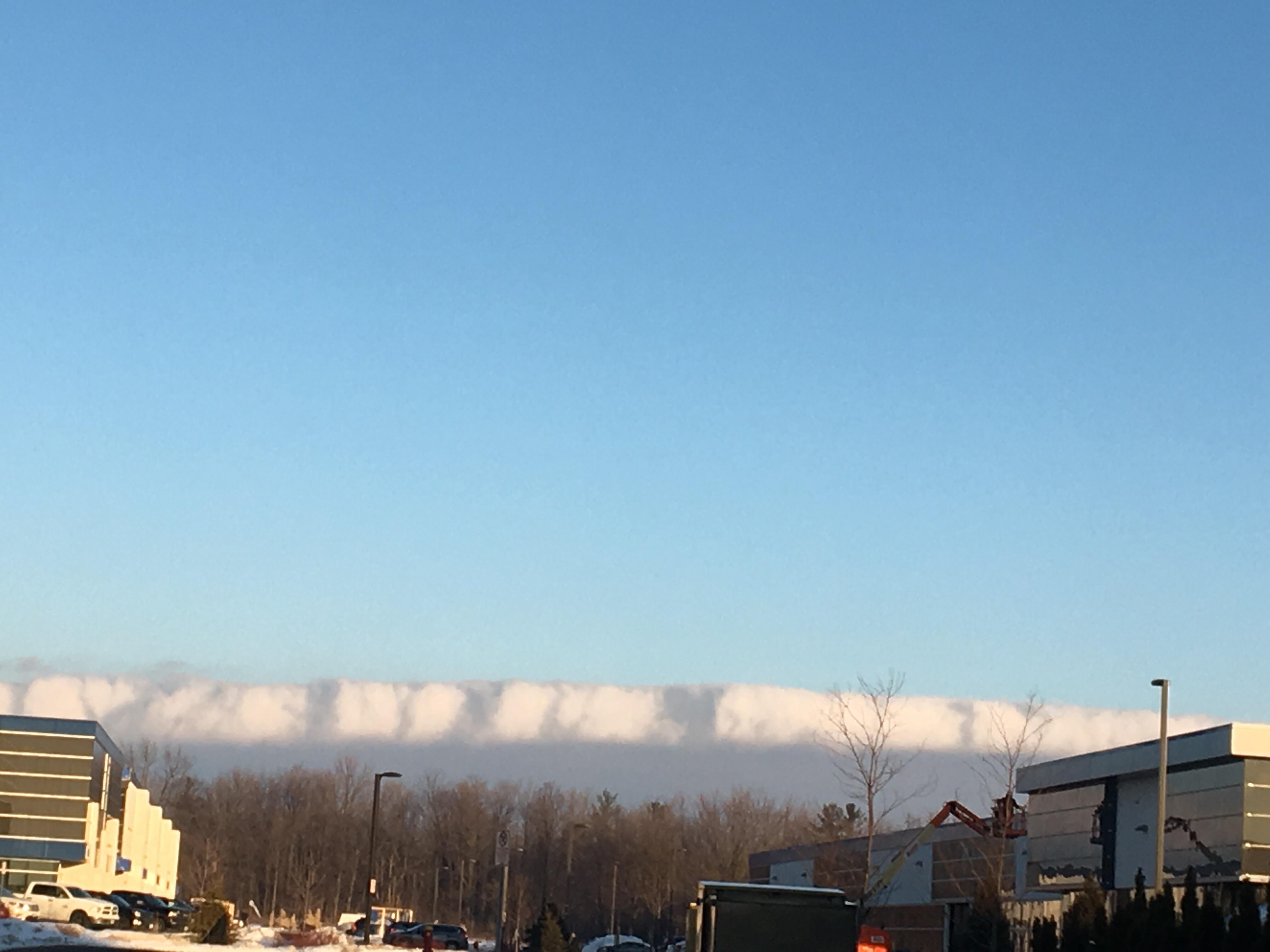 Clouds looking like a Mountain Range | Scrolller