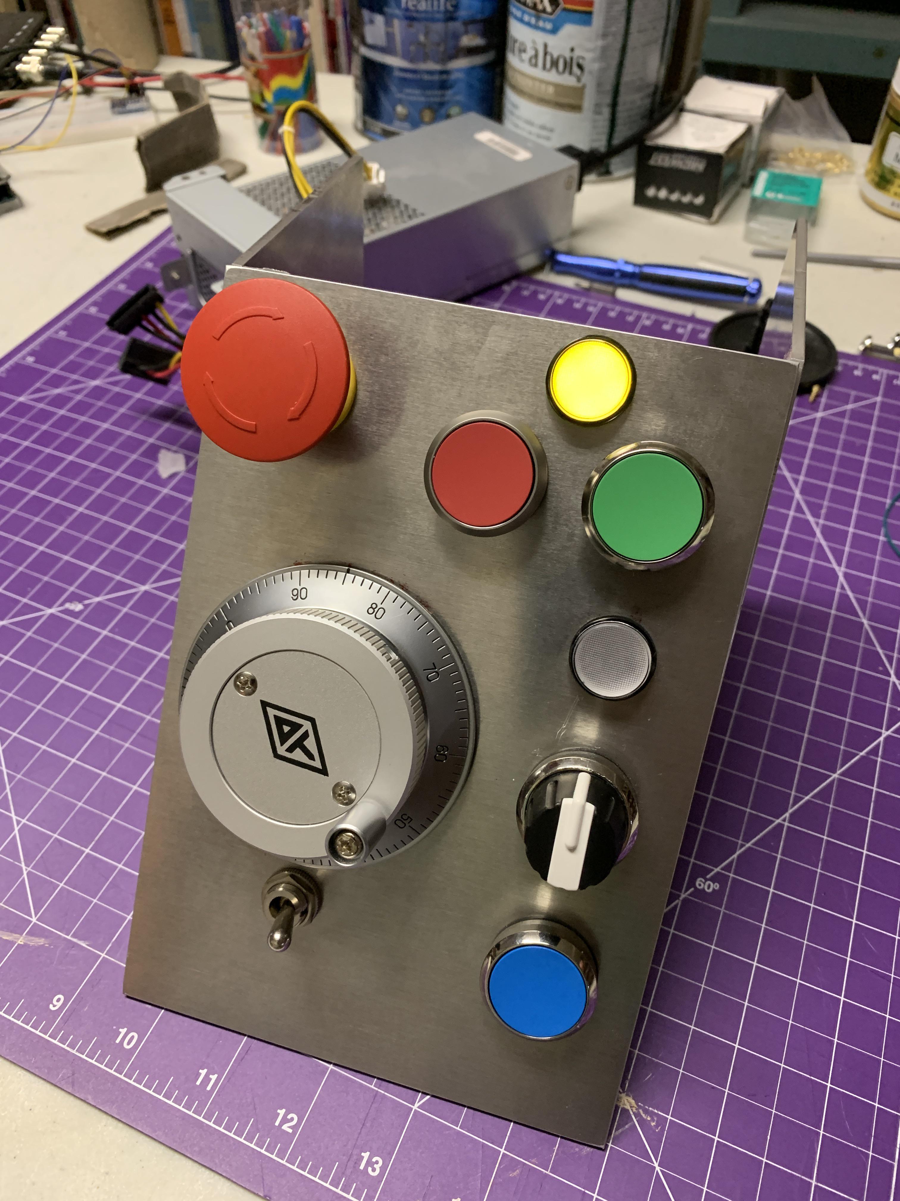 CNC Conversion Mk 2 Lathe Control Panel Progress | Scrolller