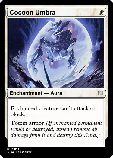 Cocoon Umbra. Pacifism+Totem Armor | Scrolller