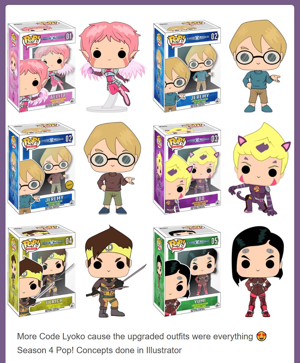 Code Lyoko Funko Pops! | Scrolller