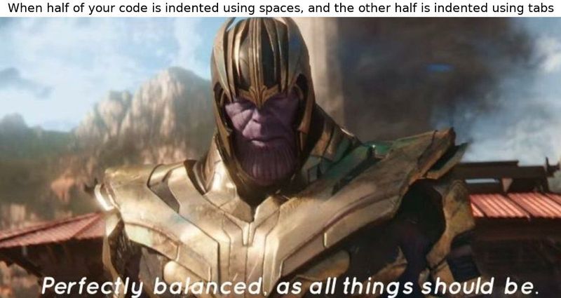 Coding Style Is Not Something Youd Consider When Balancing The