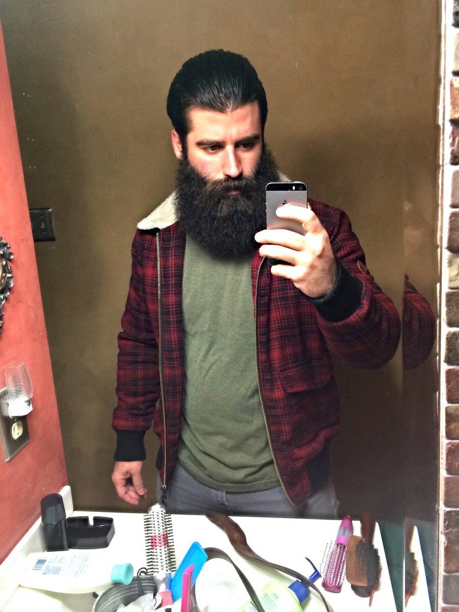 Cold front allowed me to finally rock my new jacket. | Scrolller