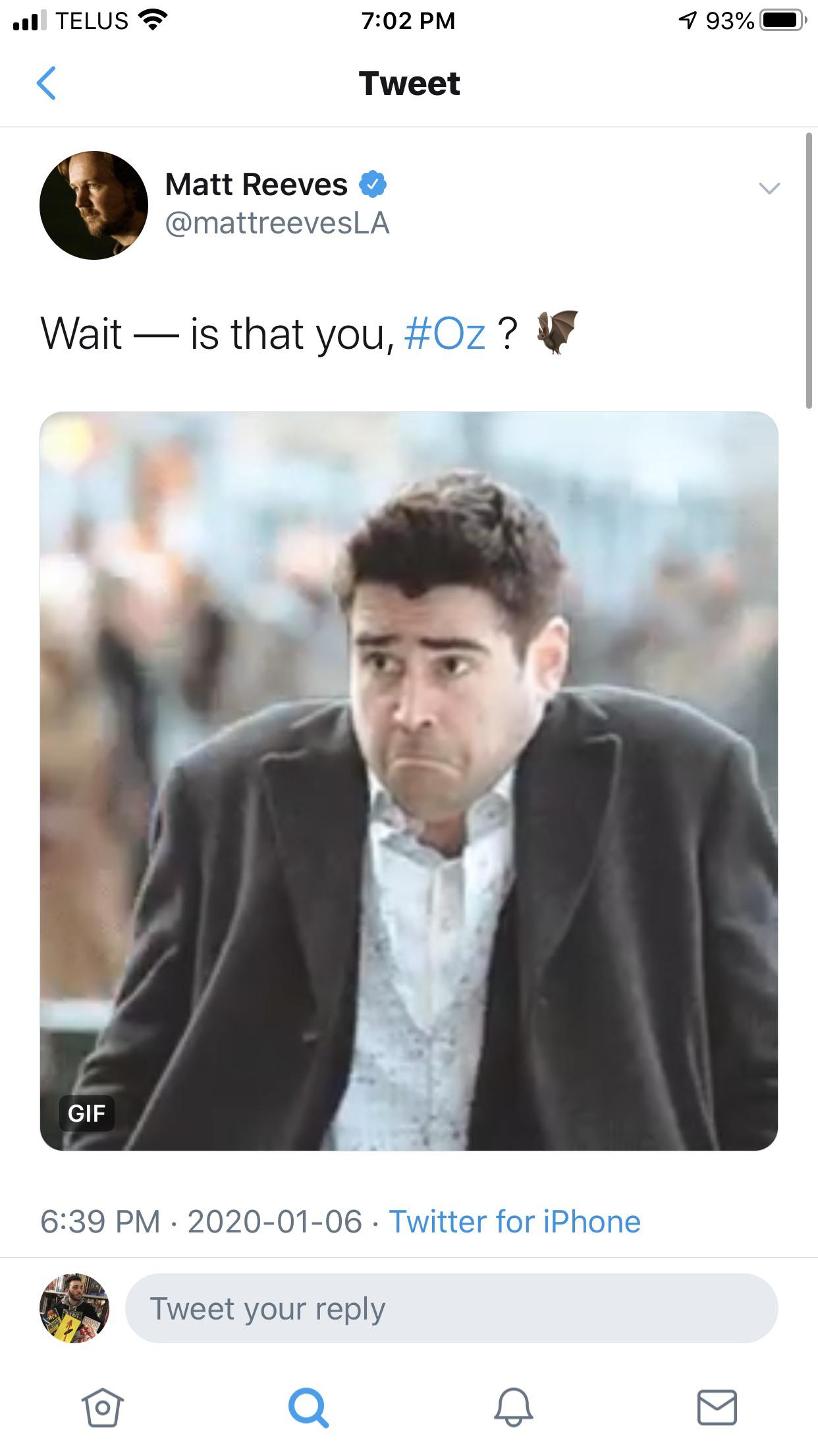 COLIN FARRELL CONFIRMED BY MATT REEVES 🐧 | Scrolller