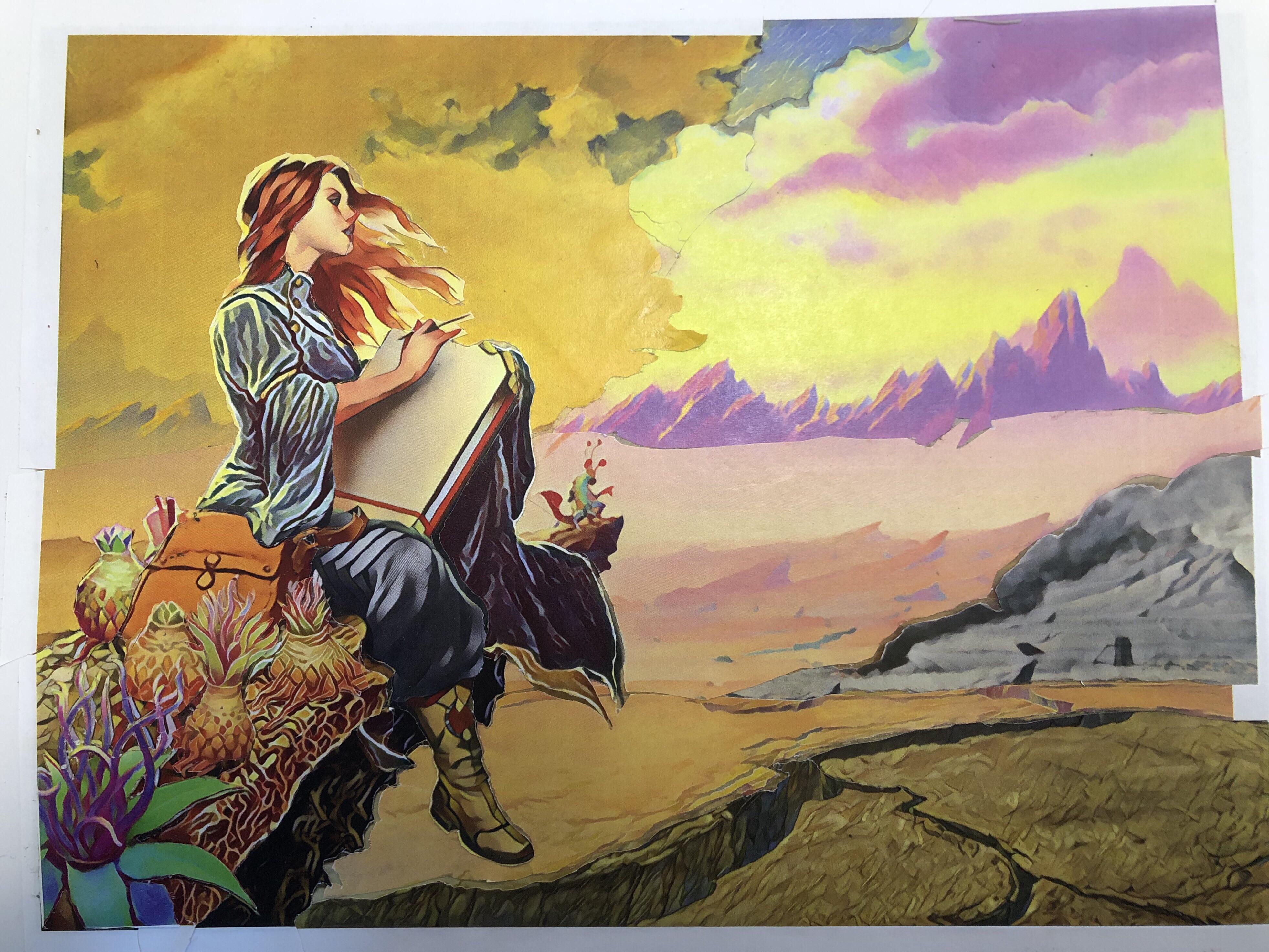 Collage I made of the Shallan Words of Radiance cover art | Scrolller Collage I made of the Shallan Words of Radiance cover art | Scrolller
