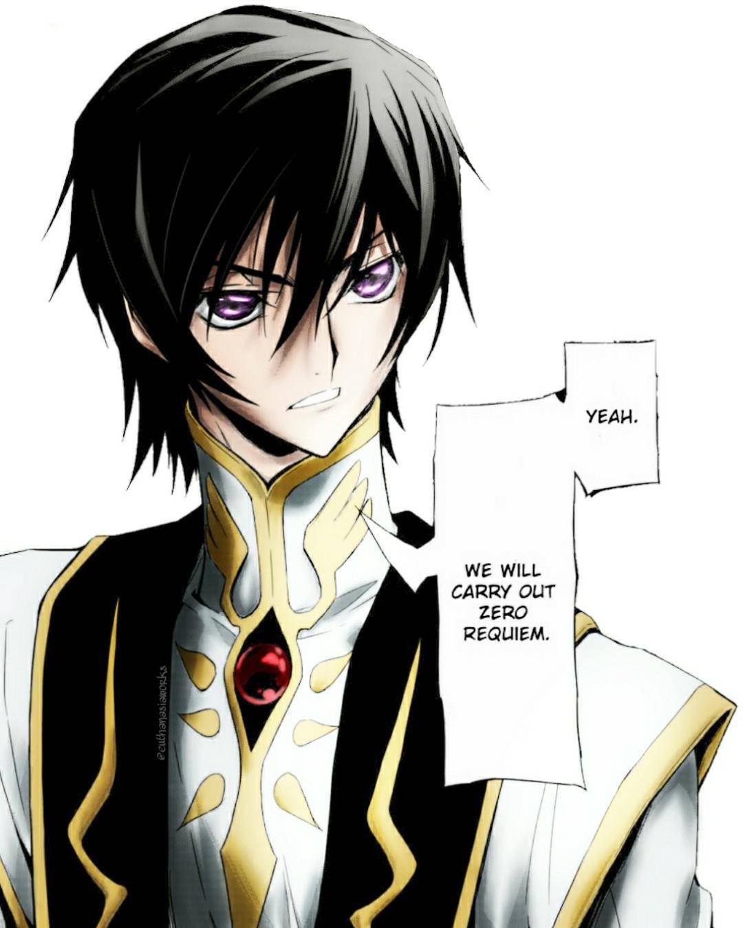 Colored Lelouch | Scrolller