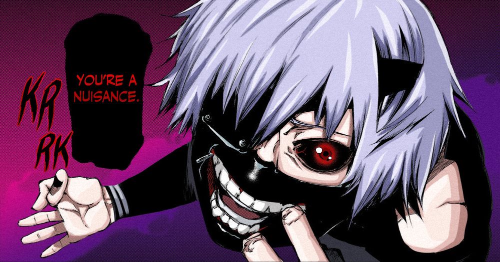 Colored one of my favourite panels of Kaneki! | Scrolller