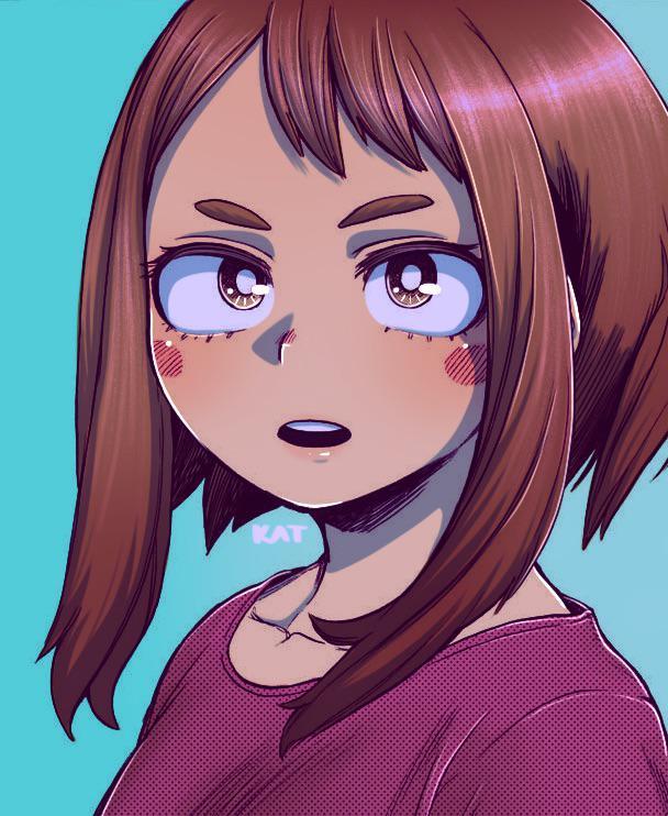 Colored this Ochako manga panel | Scrolller